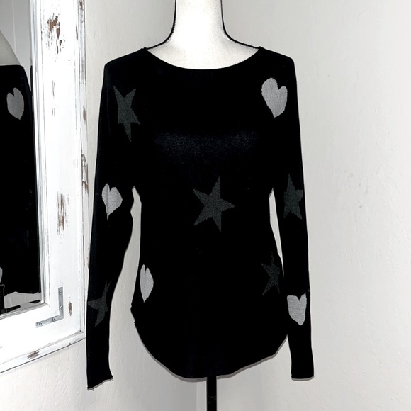 Rachel Zoe | Sweaters | Rachel Zoe Heart And Star Sweater | Poshmark